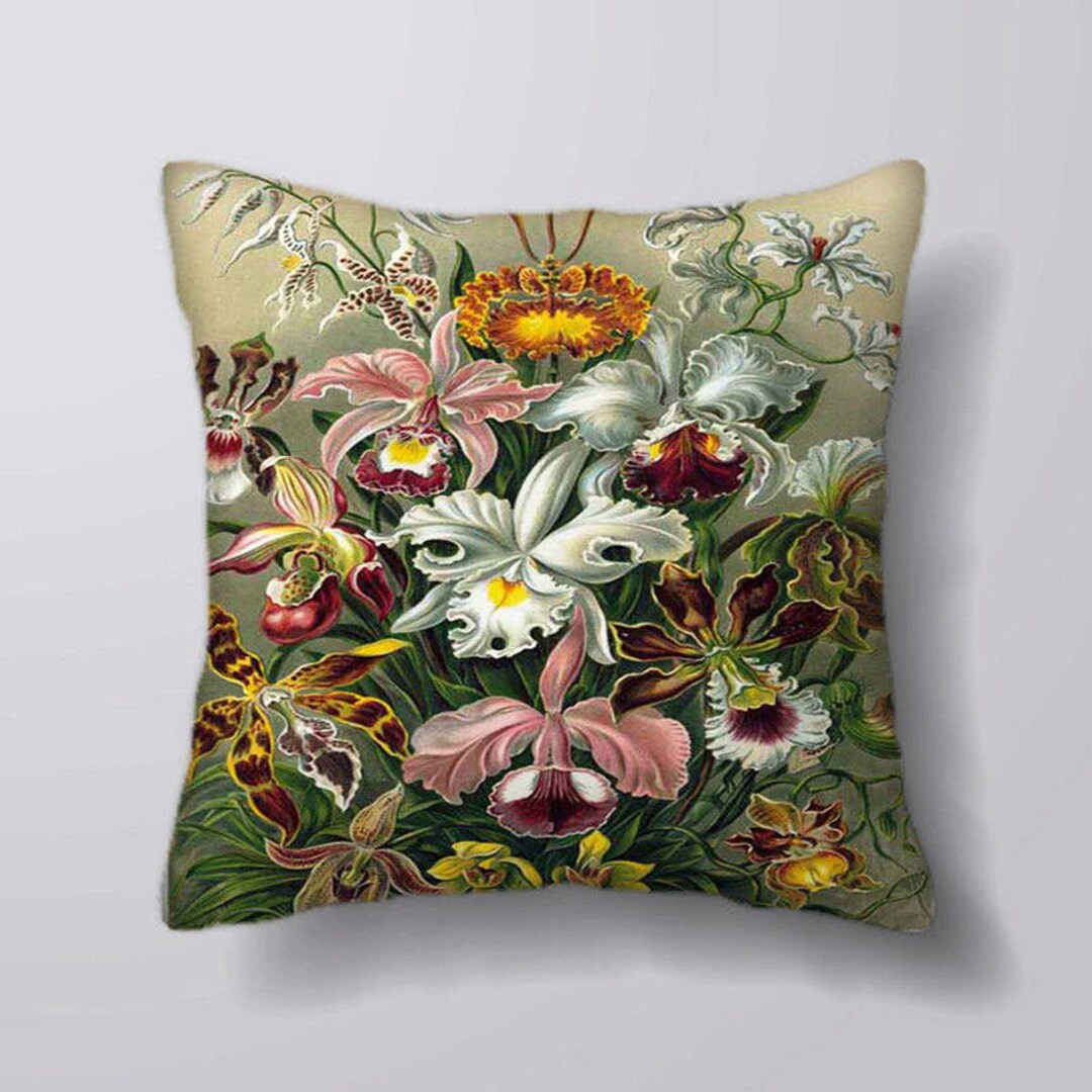 Vintage Flower Pattern Ernst Haeckel Illustration Orchid - Can Be ...