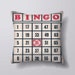 Bingo Card - Can Be Customizeable Personlized - Cushion Cover Case or ...