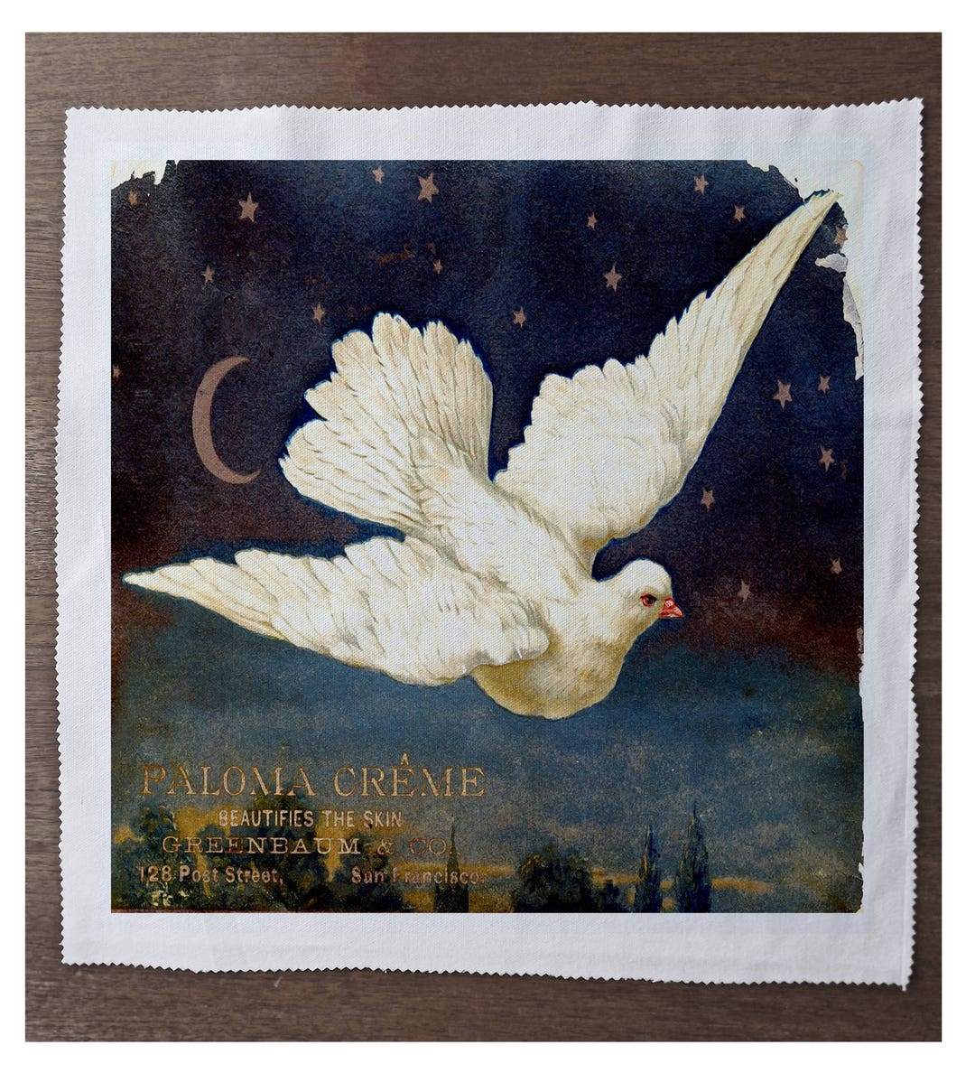 Night Moon Dove - Can Be Customizeable Personlized - Sewing, Cushion ...