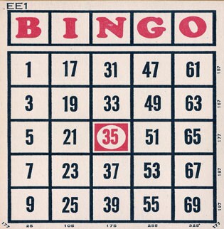 Bingo Card Can Be Customizeable Personlized Cushion Cover | Etsy