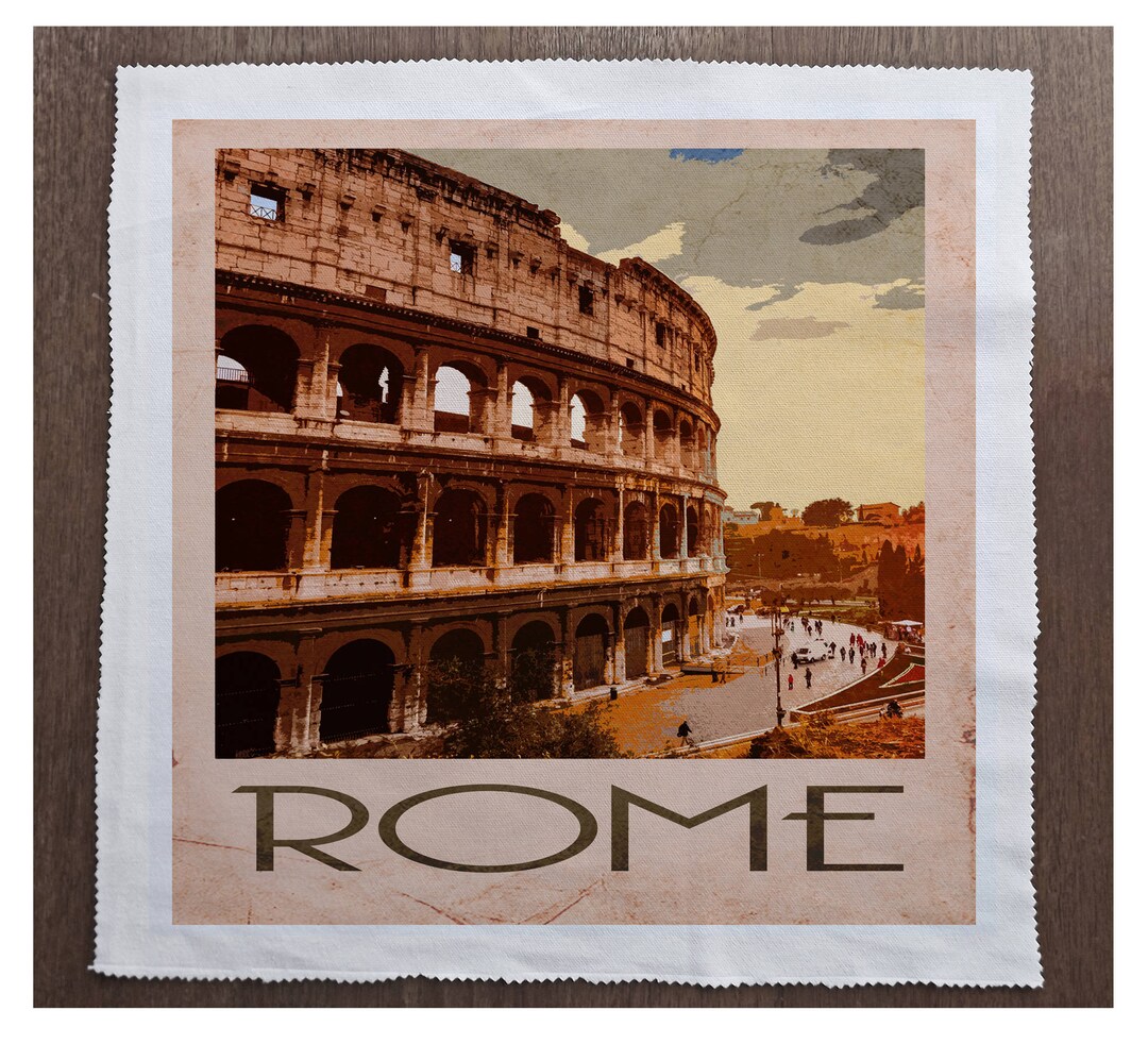 Rome Travel - Customizeable Personlized -sewing, Cushion, Upholstery ...