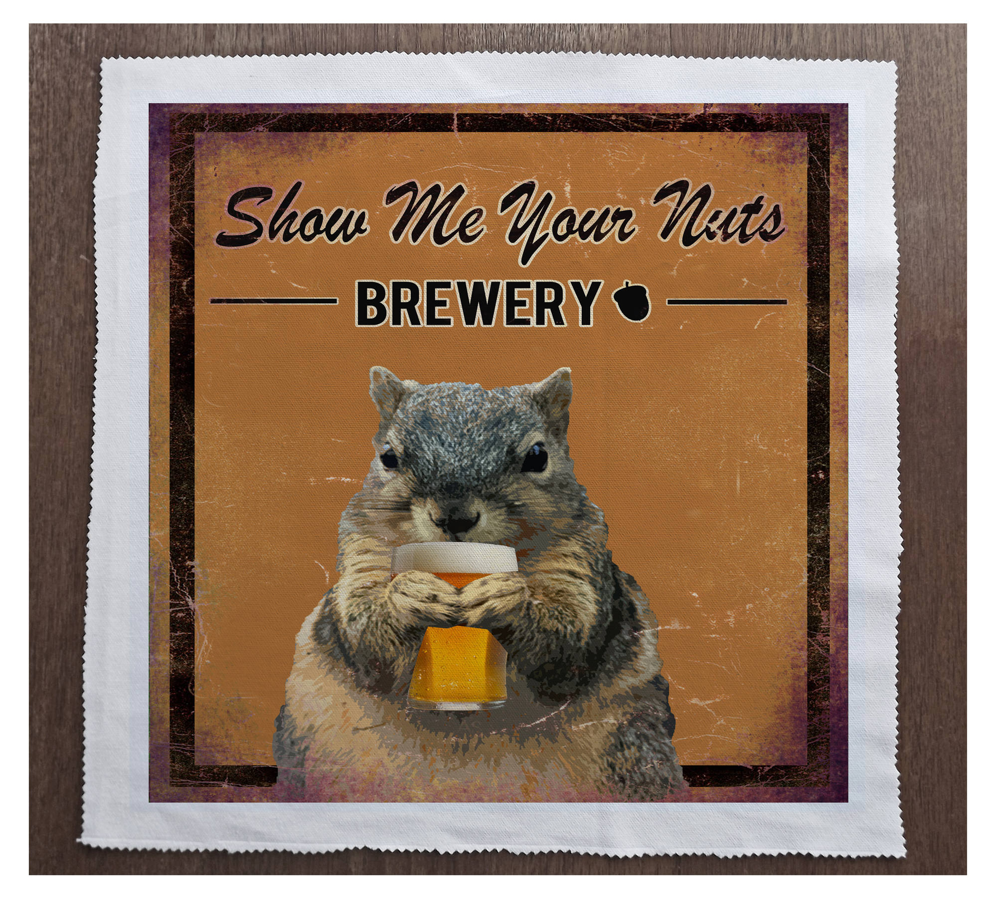 Show Me Your Nuts Squirrel Brewery Bar Pub - Sewing, Cushion ...