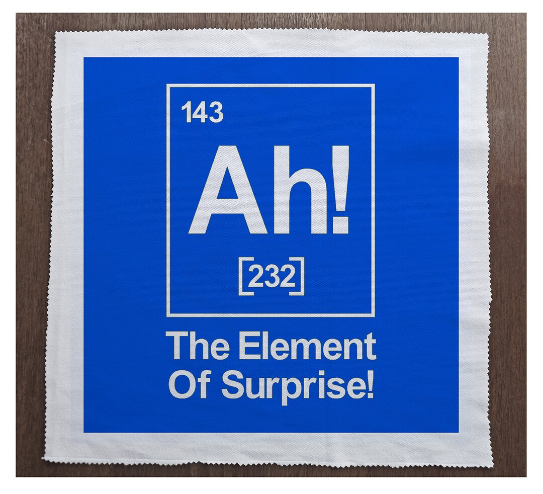 Element of Surprise Ah Science Periodic Table - Sewing, Cushion ...