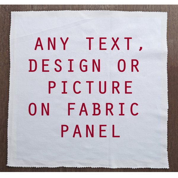 Text Print Fabric - Etsy
