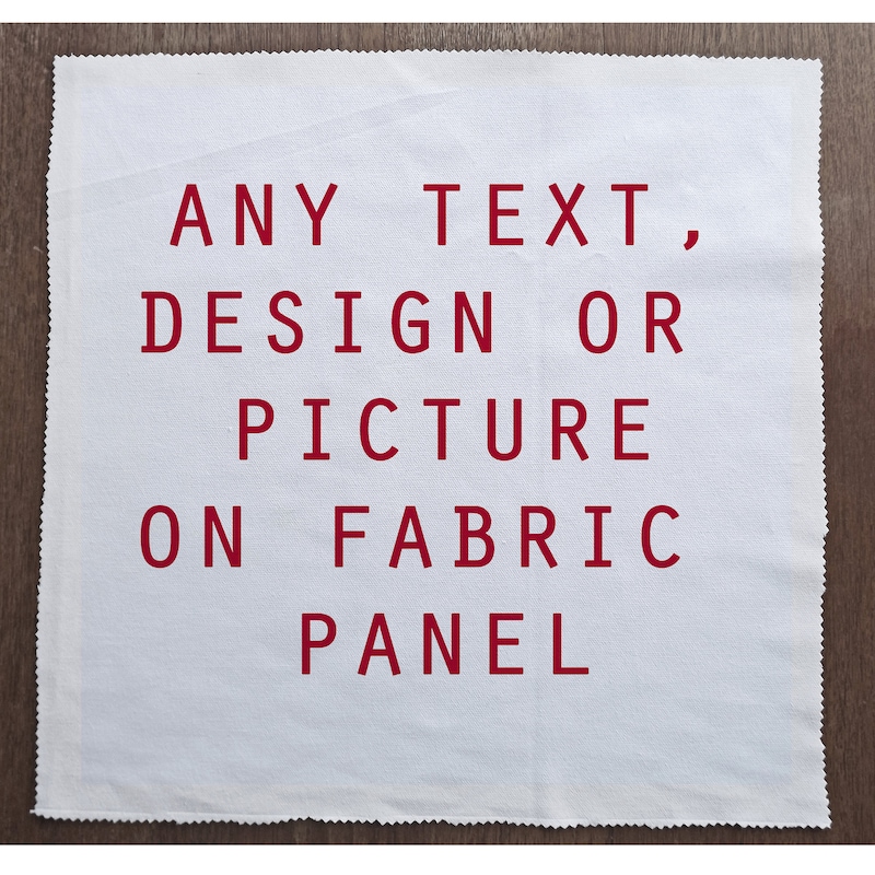 Text Print Fabric - Etsy