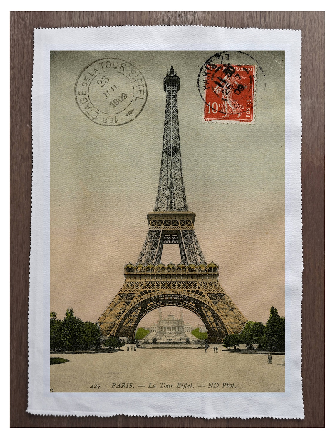 Paris Stamp Vintage Customizeable Personlized sewing - Etsy