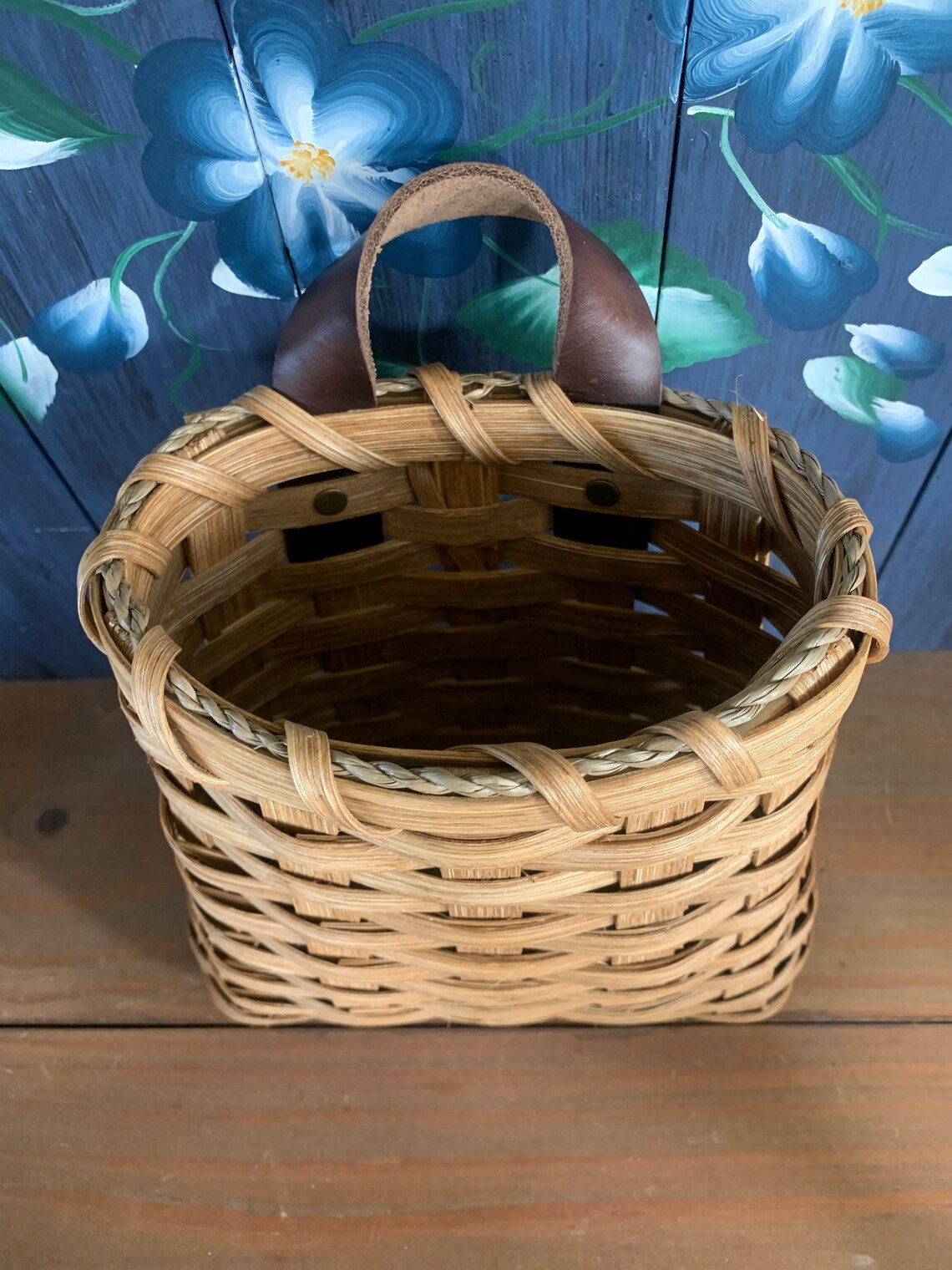 Handmade Basket Wall Basket Hanging Basket Mail Basket - Etsy