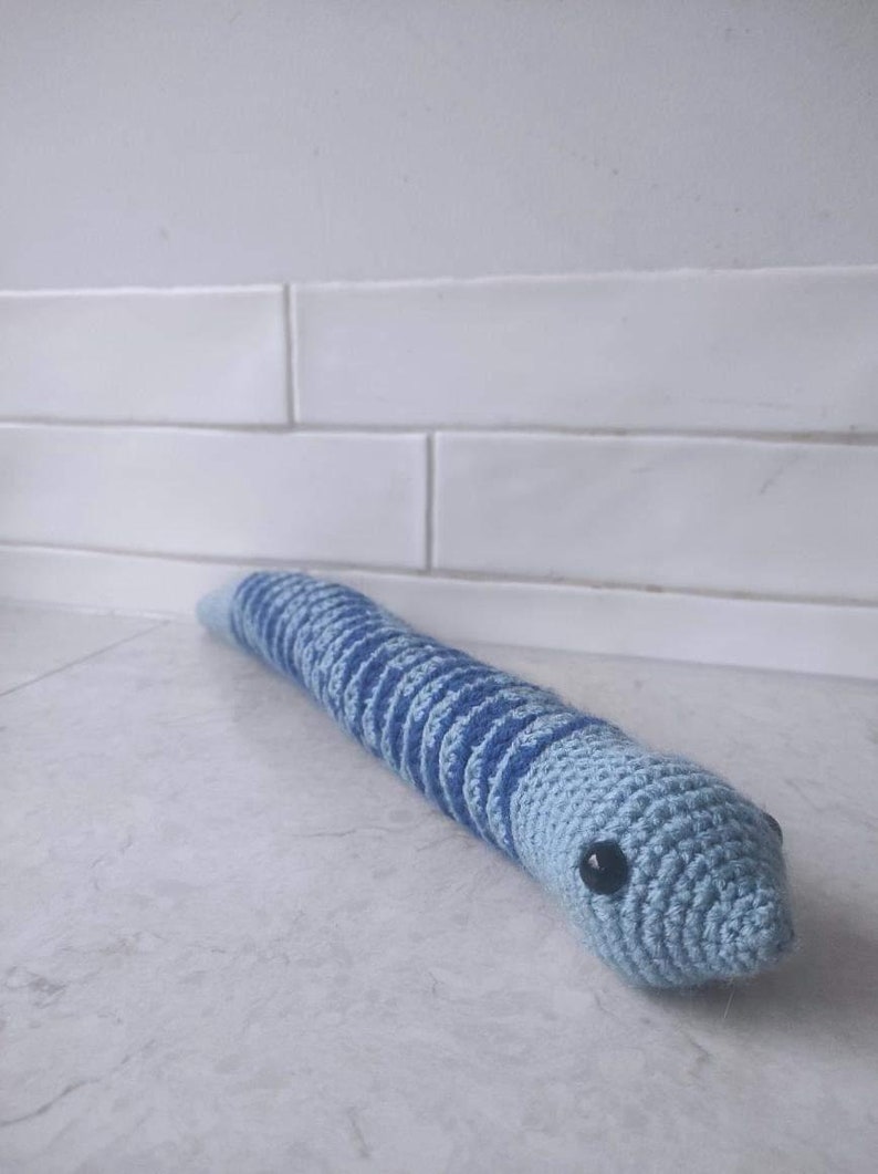 Kelvin the Temperature Snake Crochet Pattern Easy - Etsy