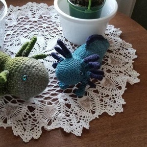 Addie the Dragon Fruit Axolotl Crochet Pattern | Cute & Beginner ...