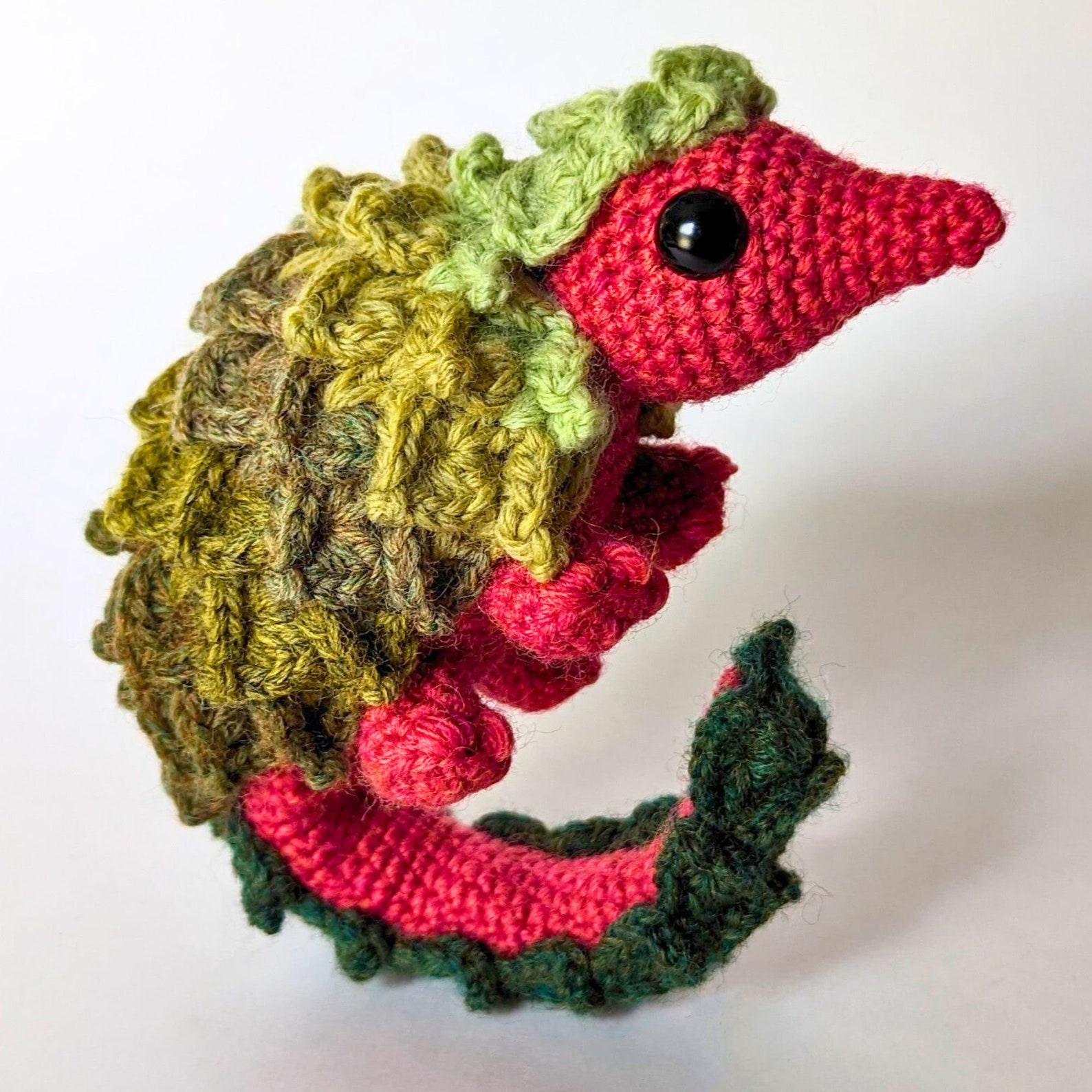 Pascal the Pangolin Crochet Pattern Posable Amigurumi Toy Pattern ...