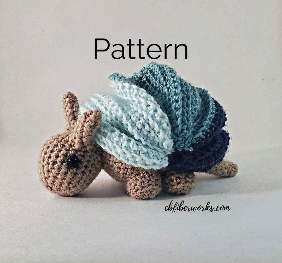 Anton the Armadillo Crochet Pattern - Etsy