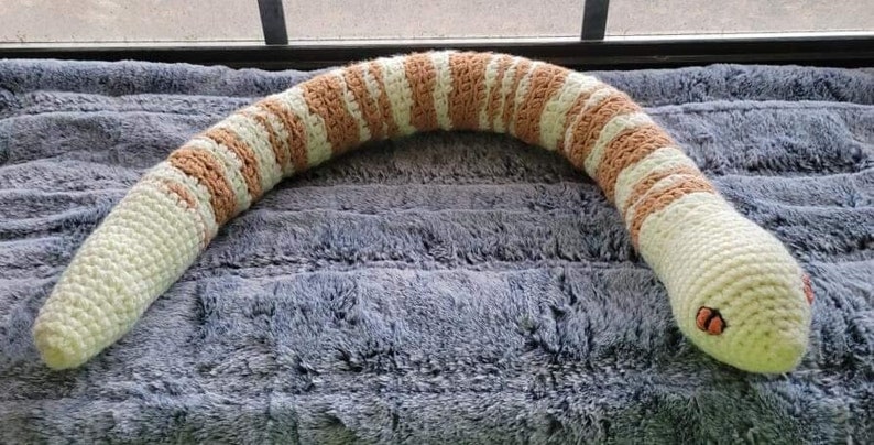 Kelvin the Temperature Snake Crochet Pattern | Easy Temperature Project ...