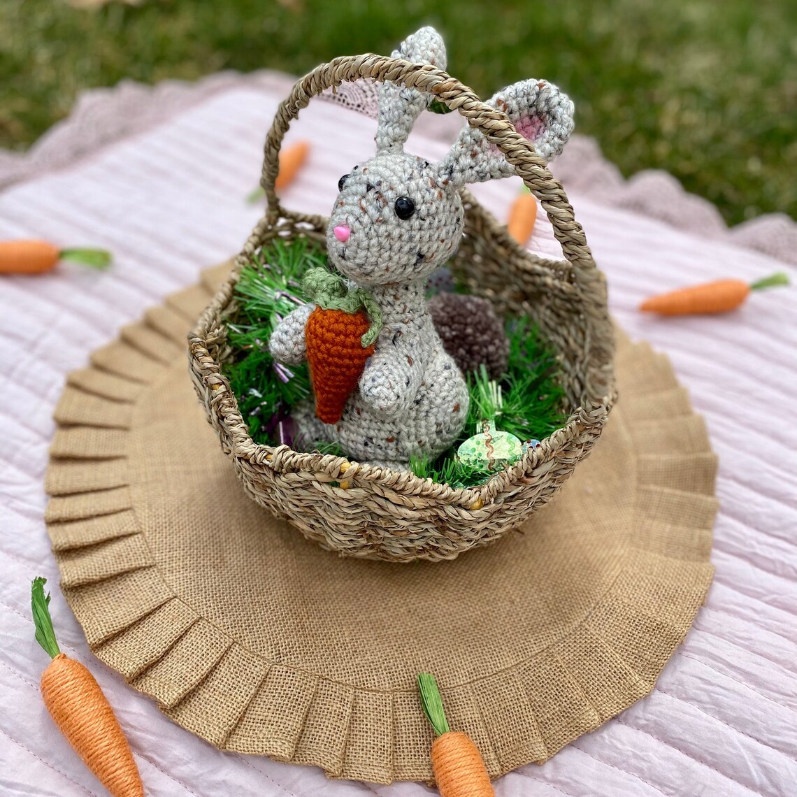 Brie the Bunny Crochet Pattern Quick and Easy Easter Pattern - Etsy