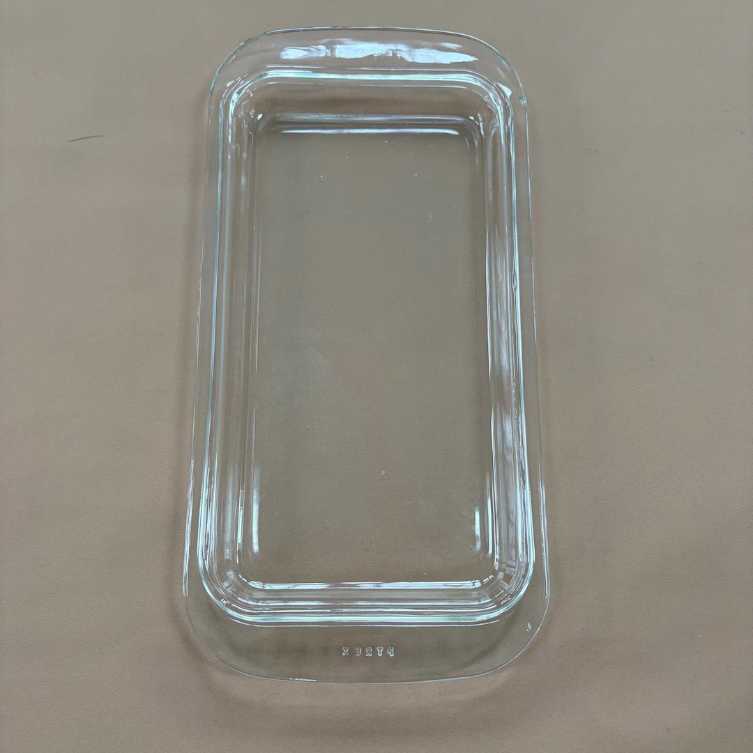 Pyrex 215-C A-13 Clear Glass Rectangular Replacement Lid for Baking ...