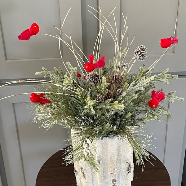 Birch Centerpiece - Etsy