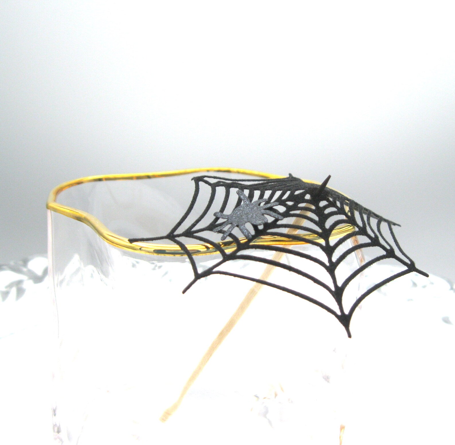 10 Spider and Web Cocktail Umbrellas Cocktail Umbrellas 10 Delicate ...