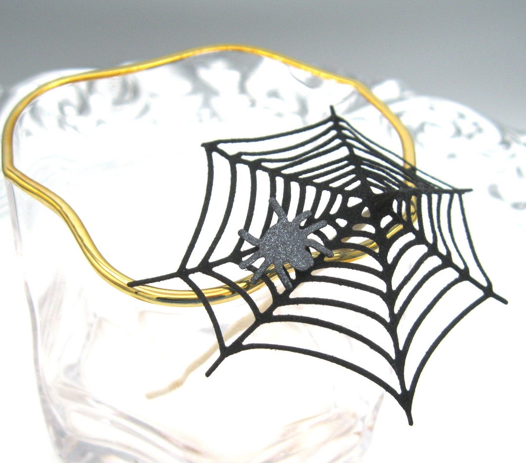 10 Spider and Web Cocktail Umbrellas Cocktail Umbrellas 10 Delicate ...