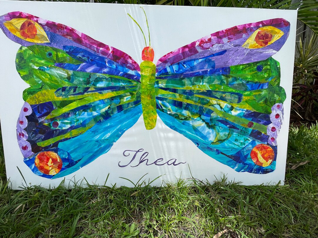 Custom Eric Carle Inspired Art - Etsy