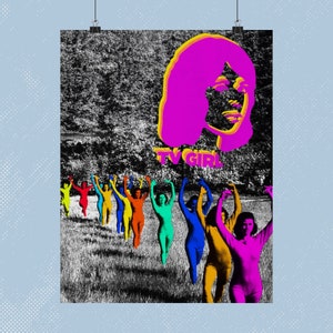 TV Girl Album Cover Art Poster | Indie Music | Trendy Music Poster ...