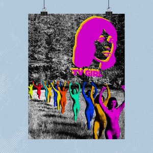 TV Girl Album Cover Art Poster | Indie Music | Trendy Music Poster ...