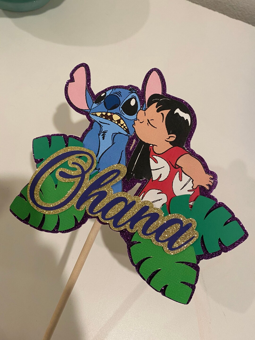 LILO and Stitch Cake Topper - Etsy
