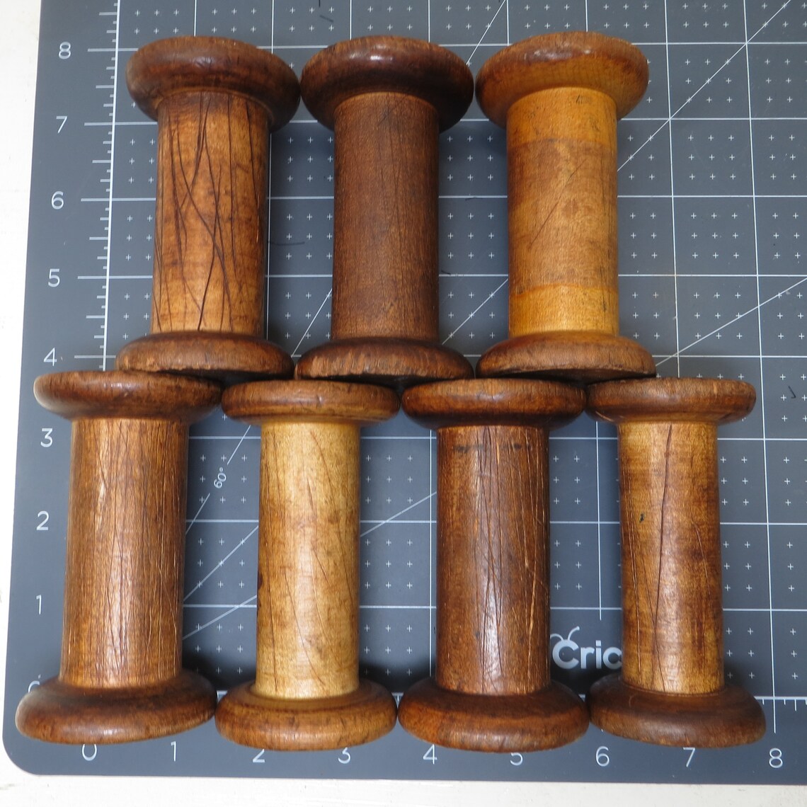 1 ANTIQUE SILK THREAD Bobbin Tag: Wood Bobbin Wooden Bobbin - Etsy