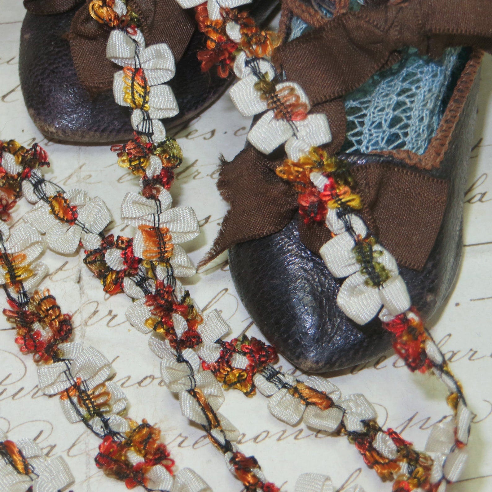 1y 1/2 FRENCH ROCOCO TRIM Wedding Cream off White Gold - Etsy