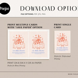 JUNO Wedding Rehearsal Dinner Invitation for the Night Before Rehearsal ...