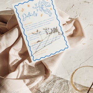 CUPID Wedding Invitation Suite With QR Code | Whimsical Wedding Suite ...