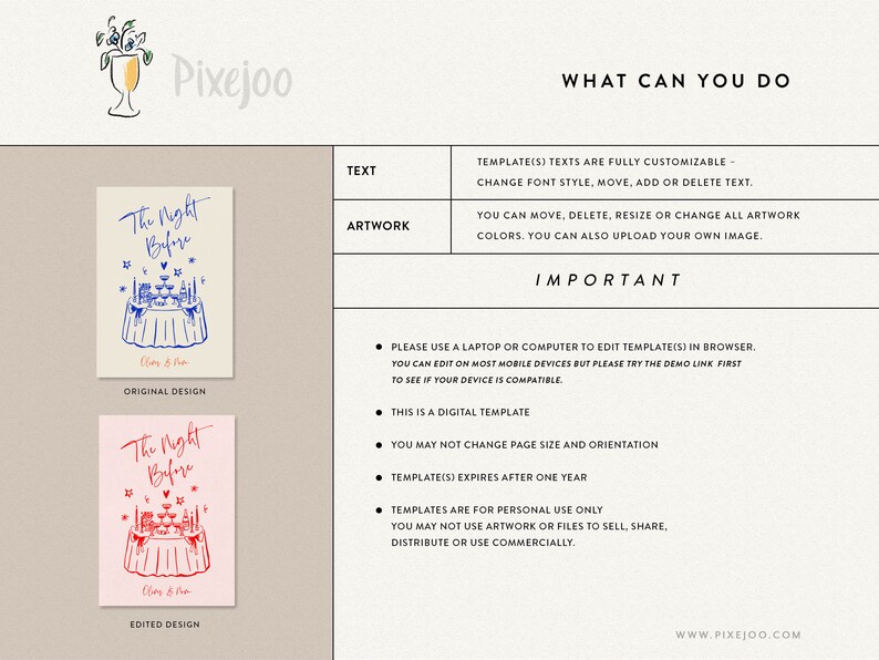 NOVA Wedding Rehearsal Dinner Invitation for the Night Before Rehearsal ...