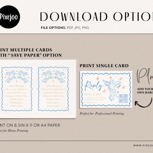 CUPID Wedding Invitation Suite With QR Code | Whimsical Wedding Suite ...