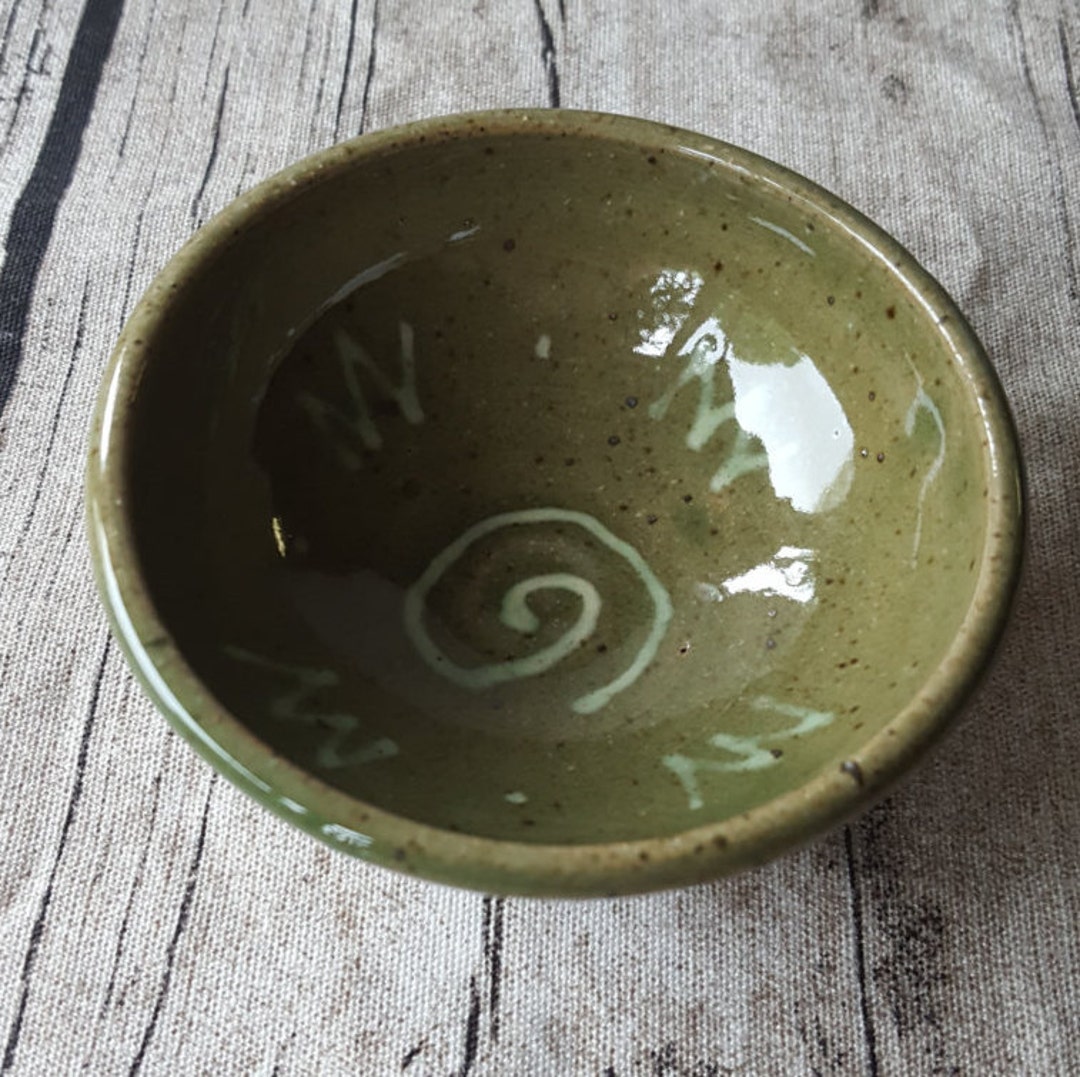 Small Green Bowl - Etsy