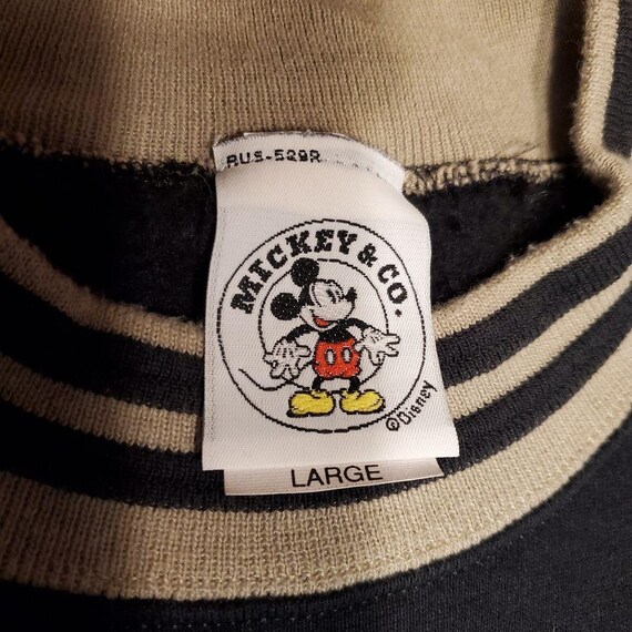 RARE Mickey Mouse 1990's Genus Disney Embroidered Bla… - Gem