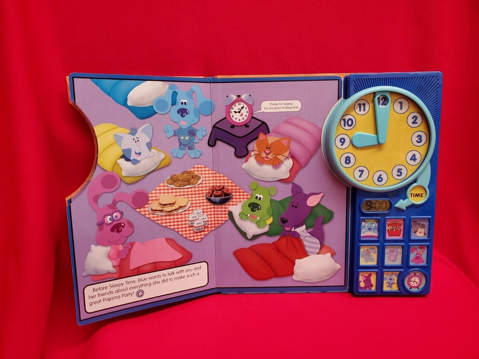 Blue’s Clues “party Time With Blue” Interactive Play-a-sound ...