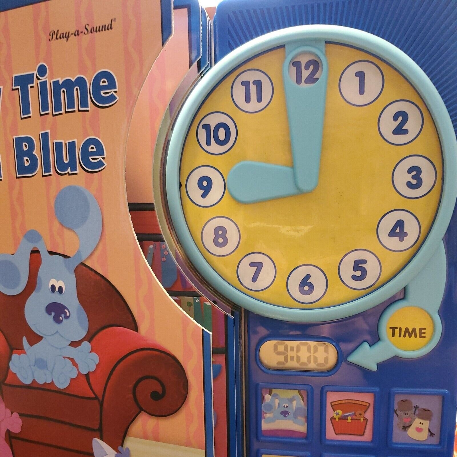 Blues Clues party Time With Blue Interactive Play-a-sound Interactive ...