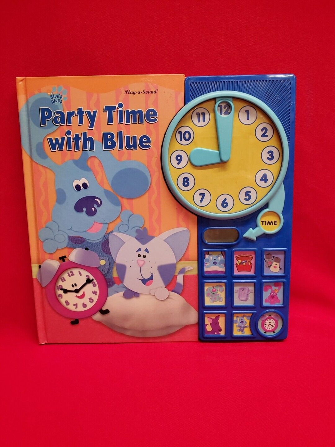 Blue’s Clues “party Time With Blue” Interactive Play-a-sound ...