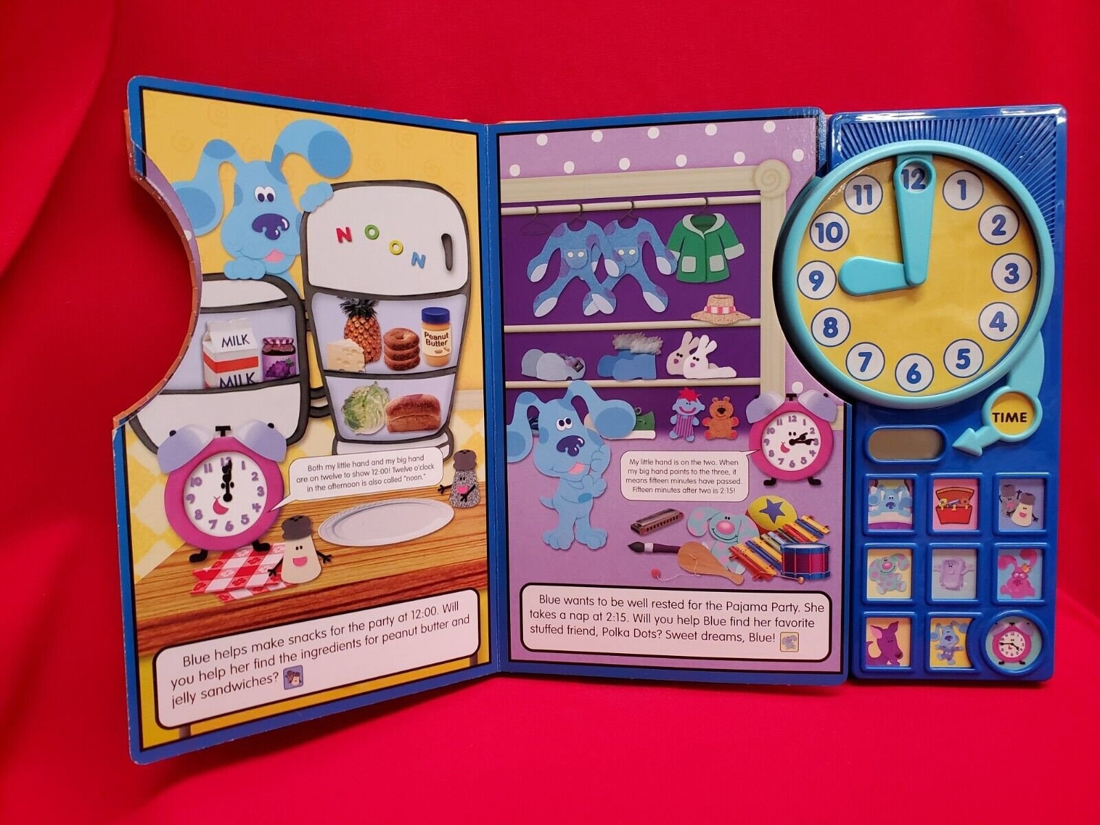 Blue’s Clues “party Time With Blue” Interactive Play-a-sound ...