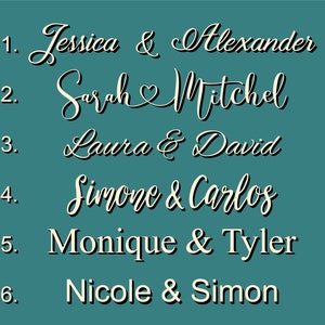 Winter Wedding Guest Book Alternative, Personalized Wedding or ...