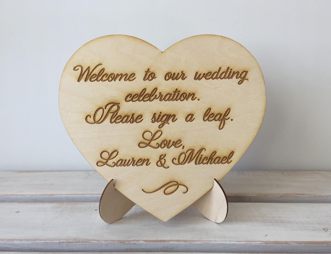 Personalized Please Sign Wedding Alternative Guest Book Sign Guestbook ...