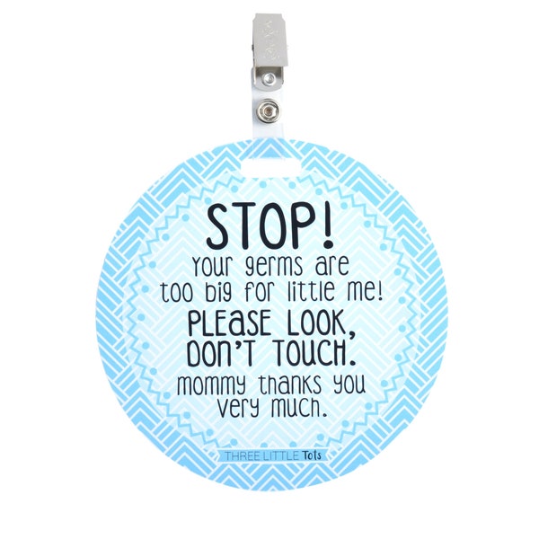 Dont Touch Baby Sign - Etsy