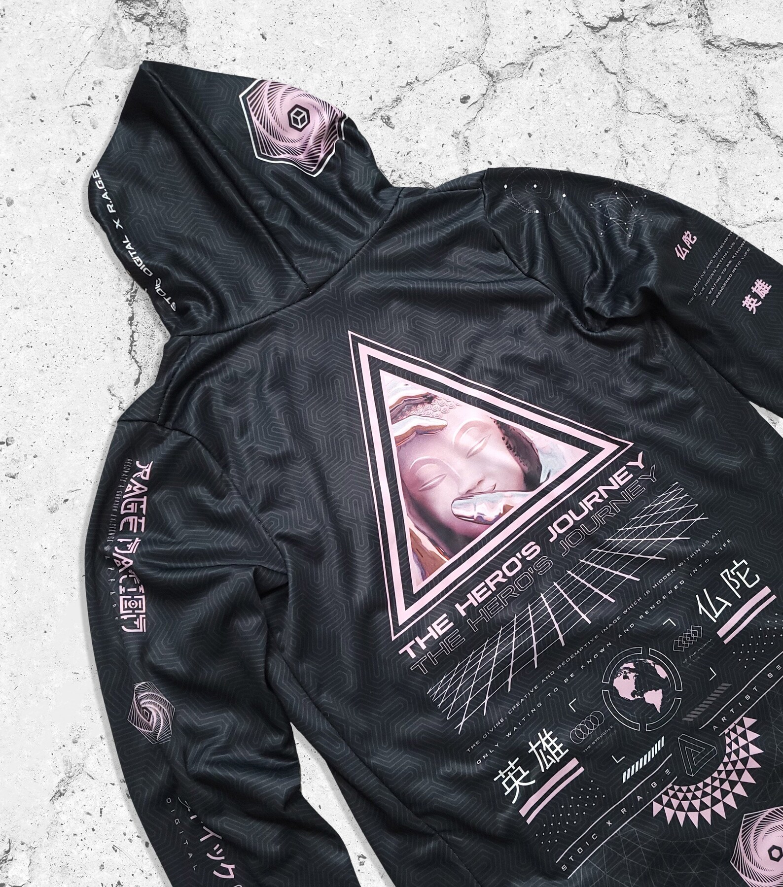 HERO'S JOURNEY V1 • STOIC Digital • // Cloak W/ Hidden Pocket // Sacred ...