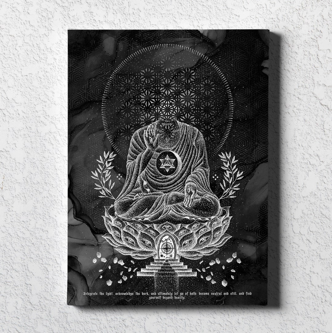 LOTUS THRONE V1 • Glenn THOMSON • Vertical Canvas - Etsy