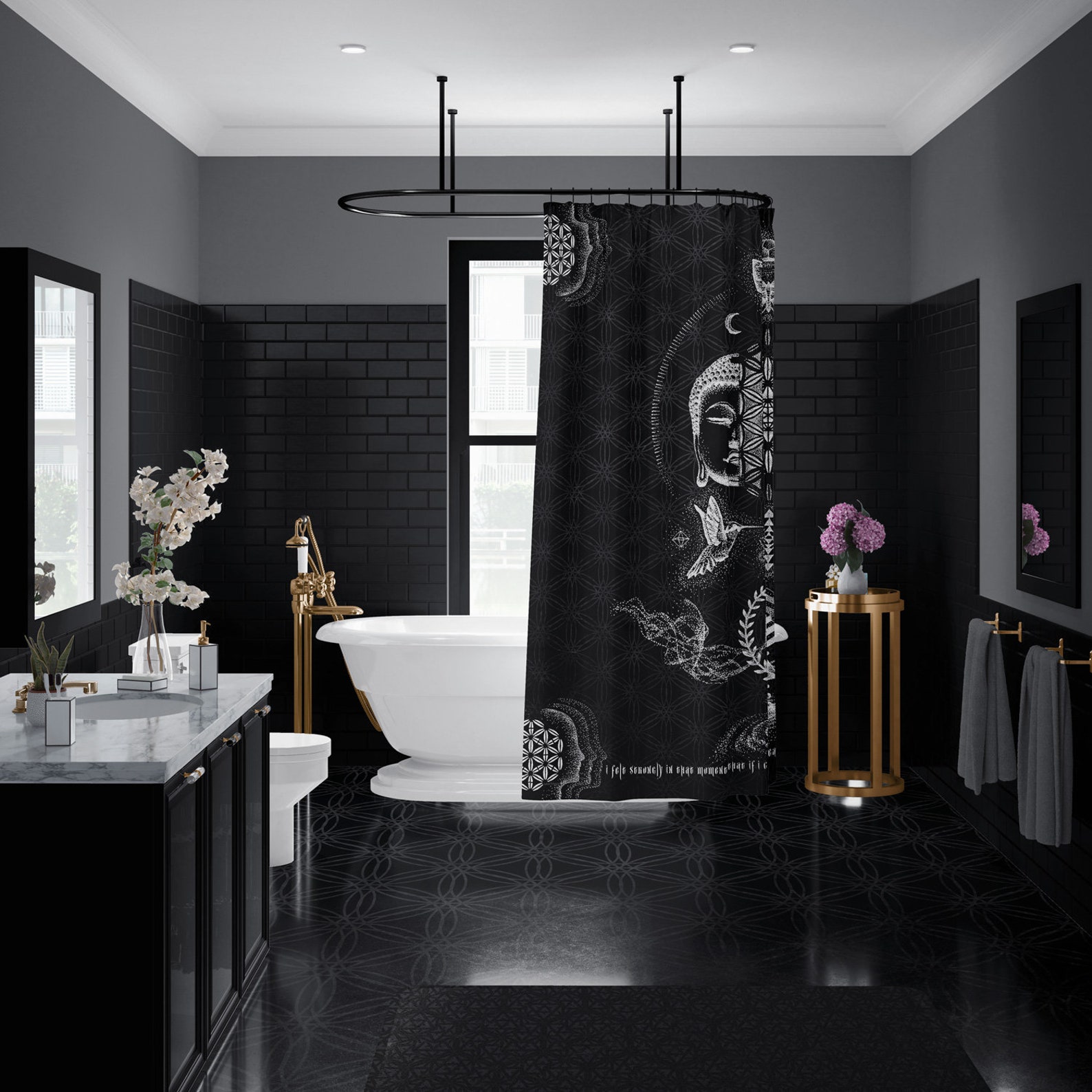 RESACRALIZATION // GLENN THOMSON // Shower Curtain / Shower Curtains ...