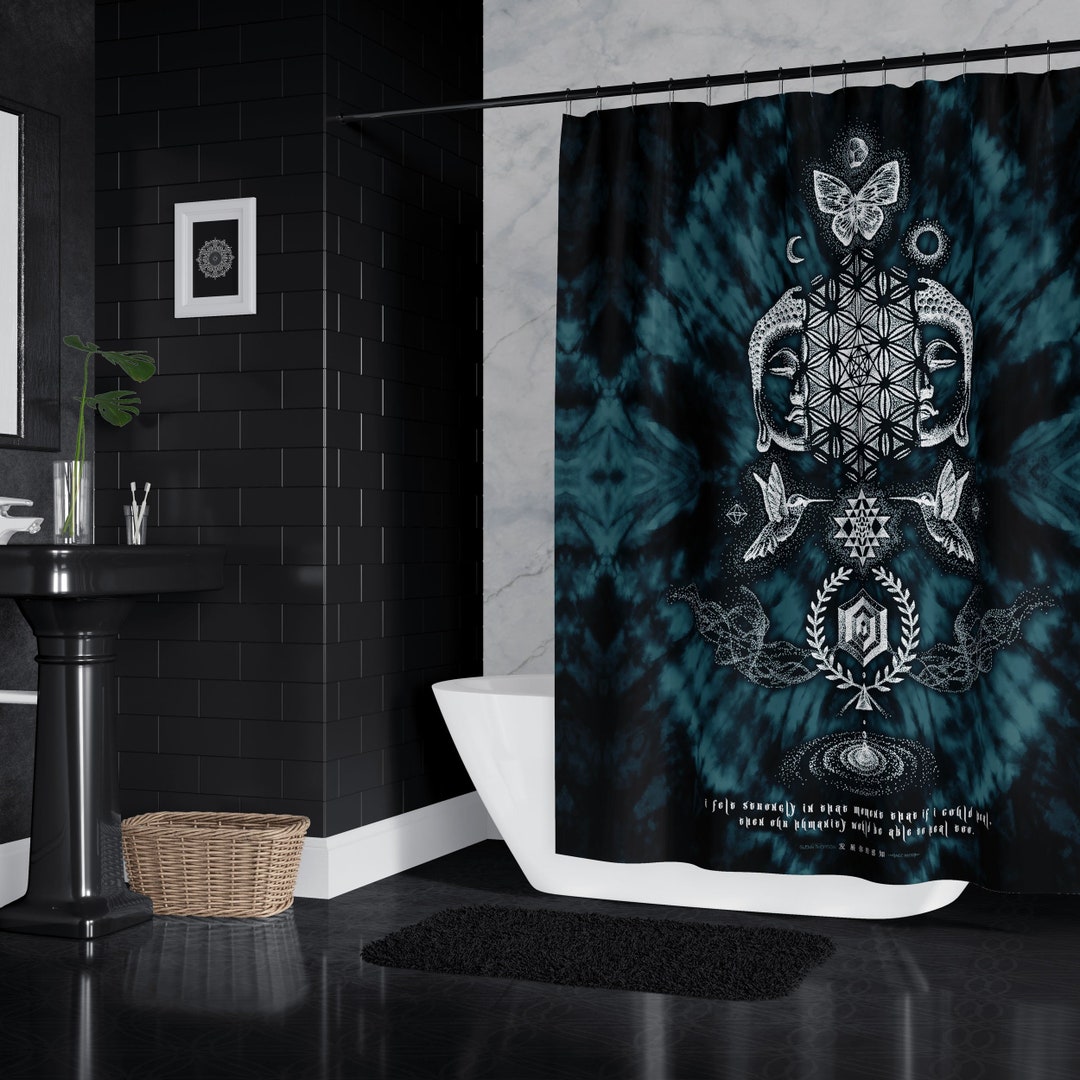 RESACRALIZATION V2 // GLENN THOMSON // Shower Curtain / Shower Curtains ...