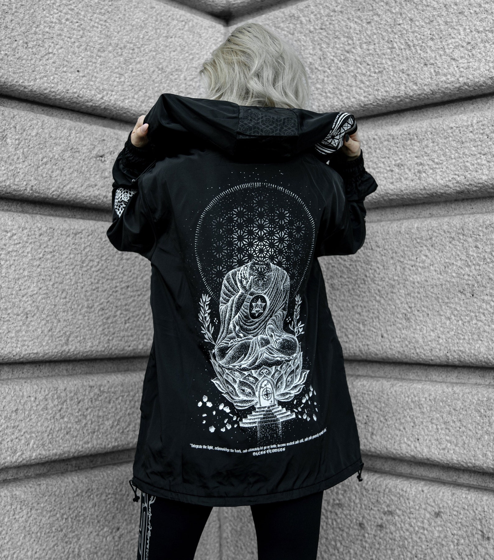 LOTUS Throne • GLENN Thomson X RNA Waterproof Zip-up Windbreaker ...