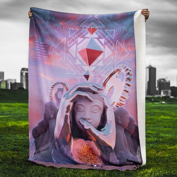 THE HERO'S JOURNEY Stoic Digital Sherpa Blanket / - Etsy