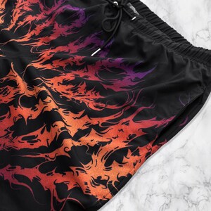 Ragecore V3 • Textured Sunset Gradient • Swim Shorts - Etsy