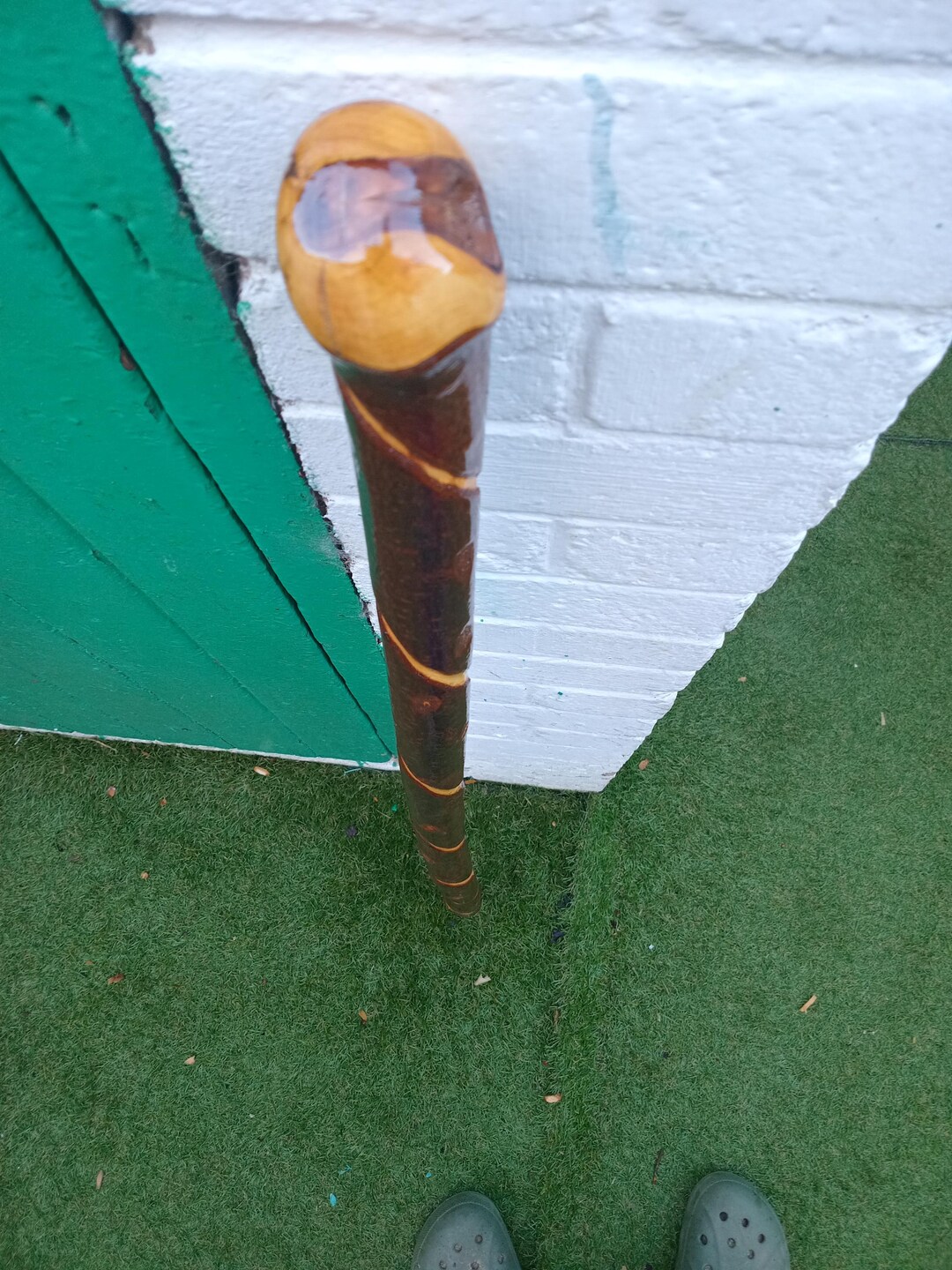 Super Irish Blackthorn Stick 43 Inchs Long 2x2 Rootball Knob Handle 1.1 ...