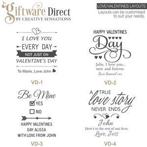 Personalised Valentines Day Beer Mug Engraved With Gift Box Option ...