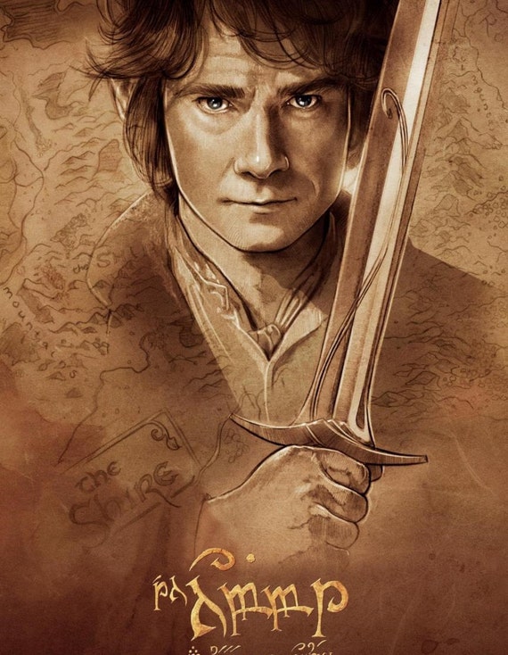 The Hobbit Bilbo Poster